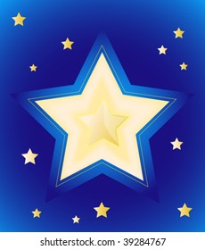 Stars Night Stock Vector (Royalty Free) 39284767 | Shutterstock