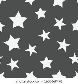 Stars Seamless Pattern Star Texture Background Stock Vector (Royalty ...