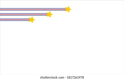 Stars Stripes Label Document Format Background Stock Vector (Royalty ...