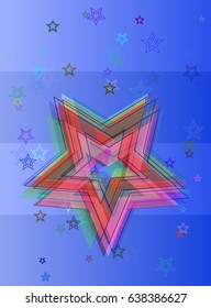 Stars Template Vector Stock Vector (Royalty Free) 638386627 | Shutterstock