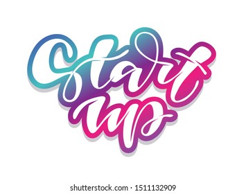 Start Cute Hand Drawn Doodle Template Stock Vector (Royalty Free ...