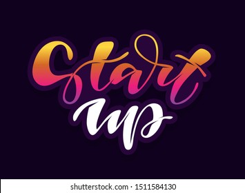 Start Cute Hand Drawn Doodle Template Stock Vector (Royalty Free ...