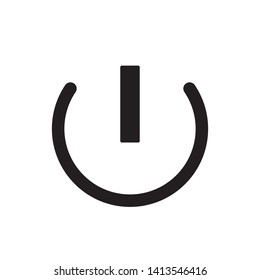 Start Icon Black Sign Vector Illustration Stock Vector (Royalty Free ...
