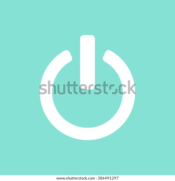 Start Vector Icon White Illustration Isolated Stock Vector (Royalty ...