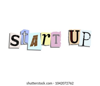 Start Word Torn Paper Letters Text Stock Vector (Royalty Free ...