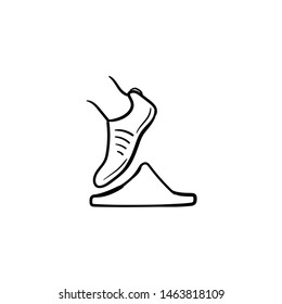 Starting Block Doodle Hand Drawing Stock Vector (Royalty Free) 1463818106