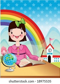 Starting School Stock Vector (Royalty Free) 18975535 | Shutterstock