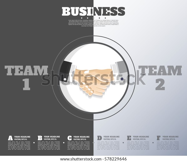Startup Background Beginning Business Ideas Concept Stock Vector ...