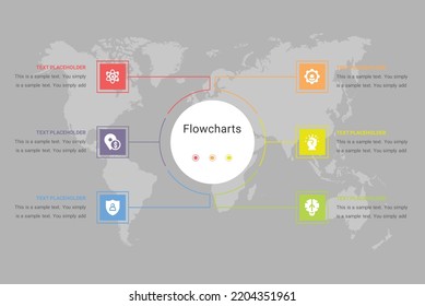 Startup Development Stages Flowchart Infographics Vector Stock Vector ...