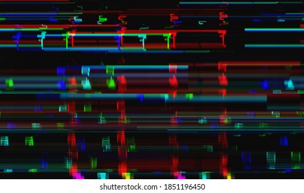Static Image Broken Video Signal Tv Stock Vector (Royalty Free ...