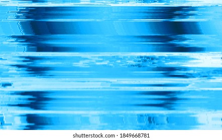 Static Image Horizontal Distortion Broken Video Stock Vector (Royalty ...