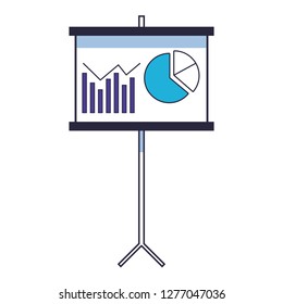 Statistics Graphic Cartoon Stock Vector (Royalty Free) 1277044426 ...