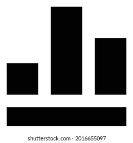 Statistics Icon On White Background Stock Vector (Royalty Free ...