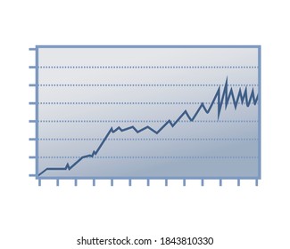 Statistics Line Infographic Isolated Icon Vector Stock Vector (Royalty ...