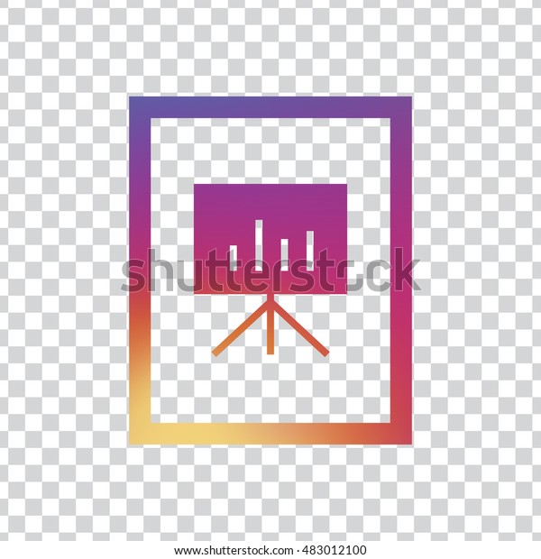 Statistics Logo Vector Board Clip Art Stock Vector (Royalty Free) 483012100