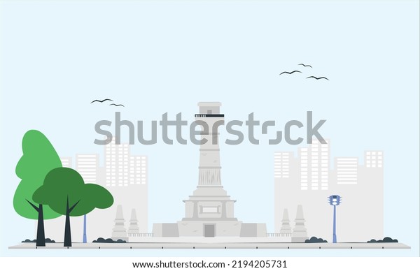 Statue Display Roman Column Minimalism Style Stock Vector (Royalty Free ...