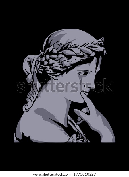 Statue Free Standing Sculpture Which Realistic: เวกเตอร์สต็อก (ปลอดค่า ...