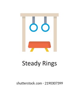 Steady Rings Vector Outline Icon Design Stock Vector (Royalty Free ...