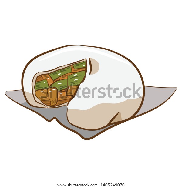 Steamed Bun Vector Cartoon Clipart: เวกเตอร์สต็อก (ปลอดค่าลิขสิทธิ์ ...
