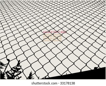 Steel Mesh Stock Vector (Royalty Free) 33178138 | Shutterstock