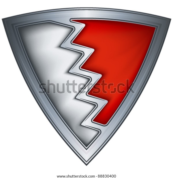 Steel Shield Flag Bahrain Stock Vector (Royalty Free) 88830400 ...