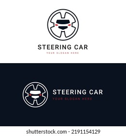 Steering Car Logo Template Perfect Logo Stock Vector (Royalty Free ...