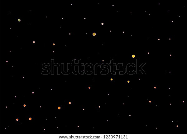 Stella Space Background Wallpaper Concept Clouds: vector de stock ...