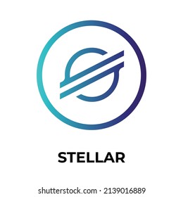 Stellar Cryptocurrency Coin Icon Xlm Coin Stock Vector (Royalty Free ...