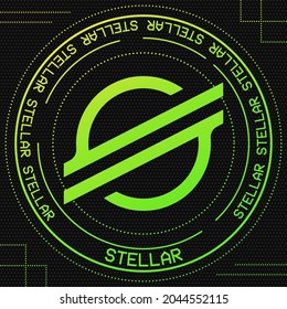 Stellar Cryptocurrency Vector Symbol Blockchain Currency Stock Vector ...