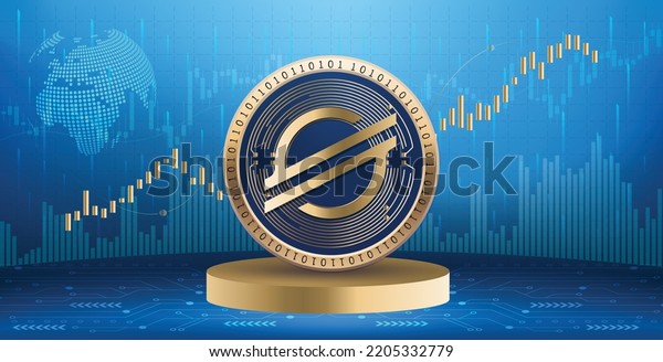 Stellar Xlm Crypto Currency Coin Logo Stock Vector (Royalty Free ...