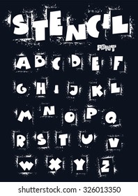 19,733 Spray paint stencil font Images, Stock Photos & Vectors ...