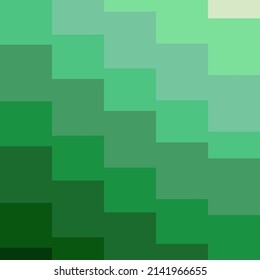 Step Background Green Tones Stock Vector (Royalty Free) 2141966655 ...