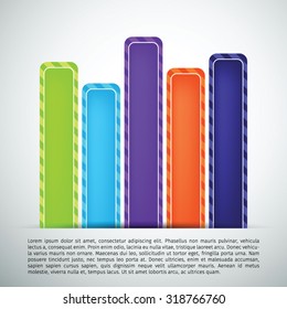Step By Step Graph Stock Vector (Royalty Free) 318766760 | Shutterstock