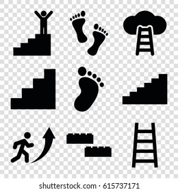 Step Icons Set 13 Editable Filled Stock Vector (Royalty Free) 790478053