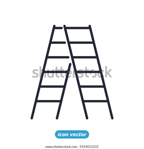 stepladder icon. stepladder symbol template for graphic and web design ... stepladder icon. stepladder symbol template for graphic and web design ...
