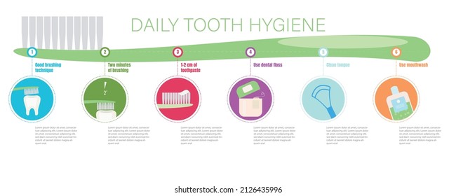 2,716 Toothpaste infographic Stock Illustrations, Images & Vectors ...