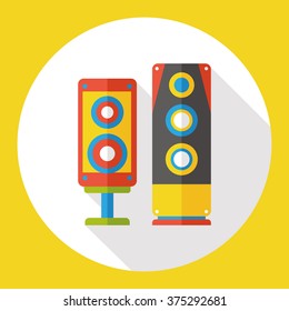 Stereo Flat Icon Stock Vector (Royalty Free) 375292681 | Shutterstock