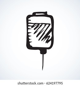 Sterile Vein Dextrose Solution Supply Plastic Stock Vector (Royalty ...