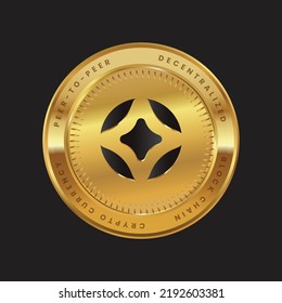 Stg Token Cryptocurrency New Logo Black Stock Vector (Royalty Free ...