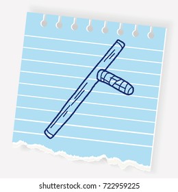 Stick Doodle Stock Vector (Royalty Free) 722959225 | Shutterstock