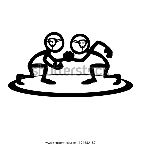Stick Figure Attitude: vector de stock (libre de regalías) 194632187 ...
