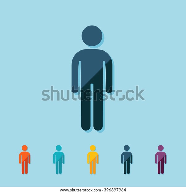 Stick Figure Man Stock Vector (Royalty Free) 396897964 | Shutterstock