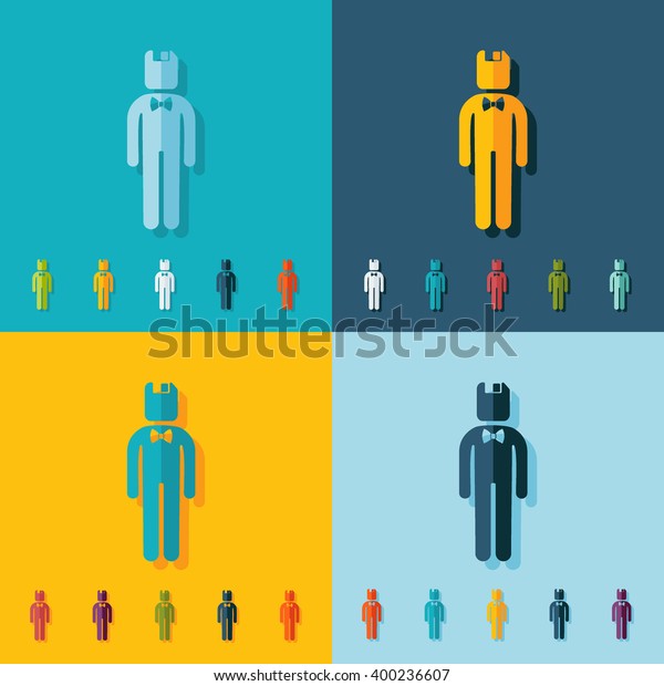 Stick Figure Man Stock Vector (Royalty Free) 400236607 | Shutterstock