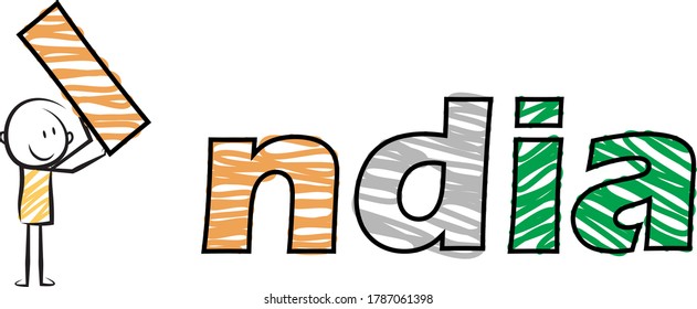 232 Stick Figure Indian Man Images, Stock Photos & Vectors | Shutterstock
