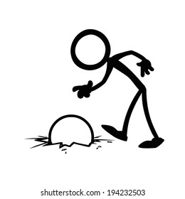 Stick Figure Relationship Dog Stock Vector (Royalty Free) 1169064007