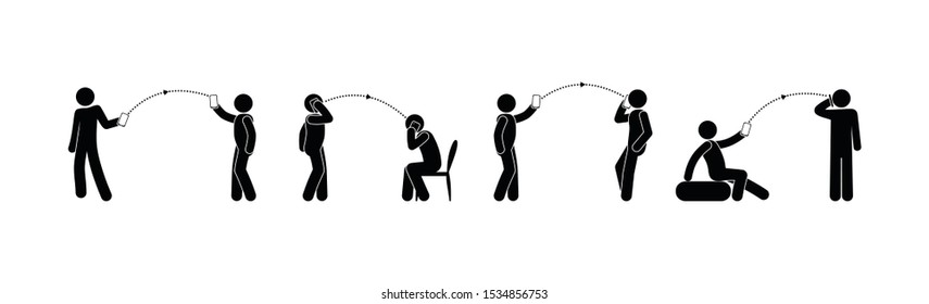 2,868 imágenes de Stick man calling - Imágenes, fotos y vectores de ...