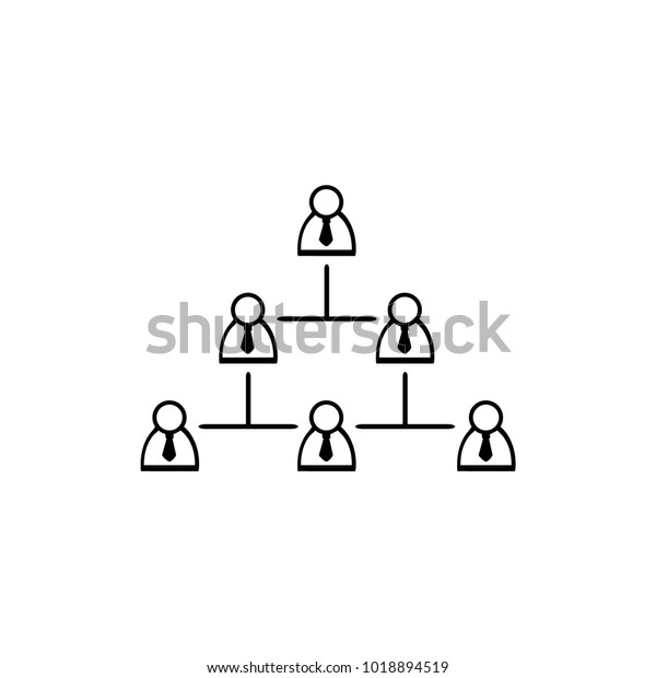 Stick Man Icon Pyramid People Icon Stock Vector (Royalty Free ...