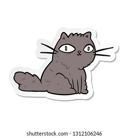 Cartoon Cat Looking Right You Stock Vector (Royalty Free) 648471235