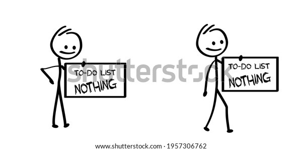Stickman Checklist Stick Figures Man Business: เวกเตอร์สต็อก (ปลอดค่า ...