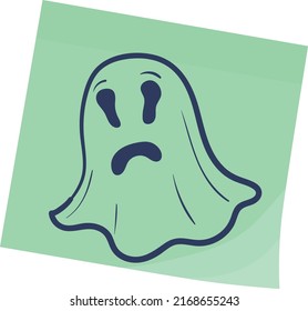 4,618 Green Ghost Drawing Images, Stock Photos & Vectors | Shutterstock